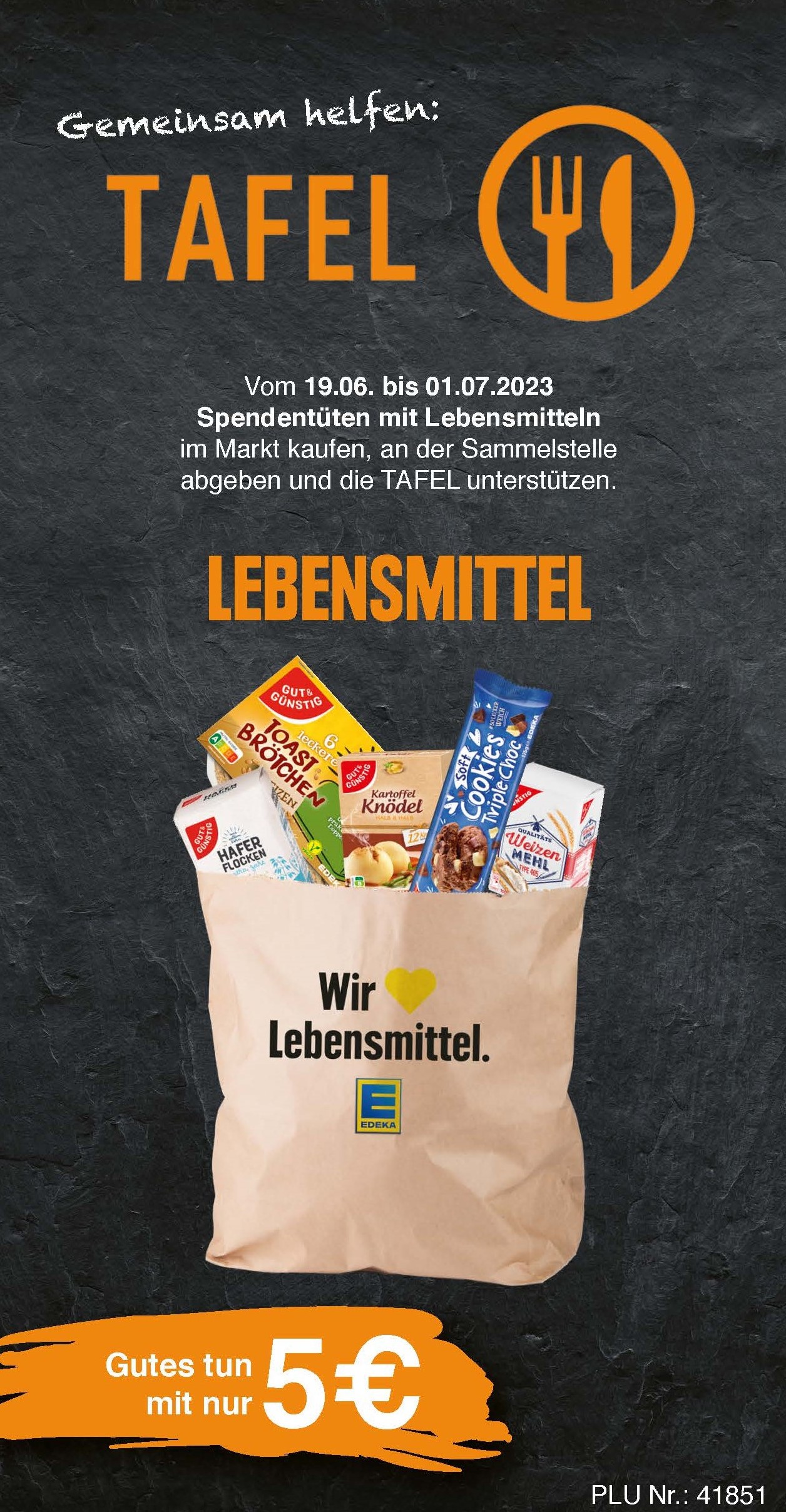 Edeka startet Tafel-Tütenaktion - Die Tafel - Landesverband Bayern